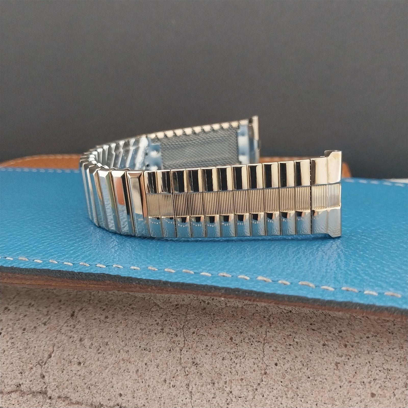 1960s Vintage Watch Band 3/4" Lenox USA Yellow Gold-Filled Old-Stock E ...