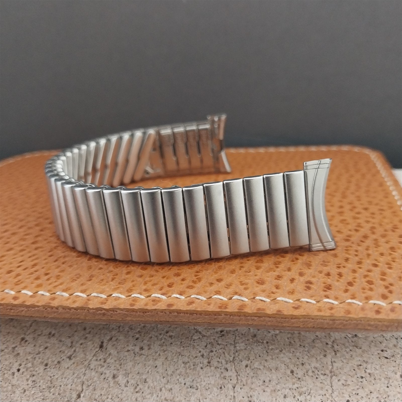 1960s Vintage Watch Band 3/4" Lenox USA Stainless Steel nos Old-Stock ...