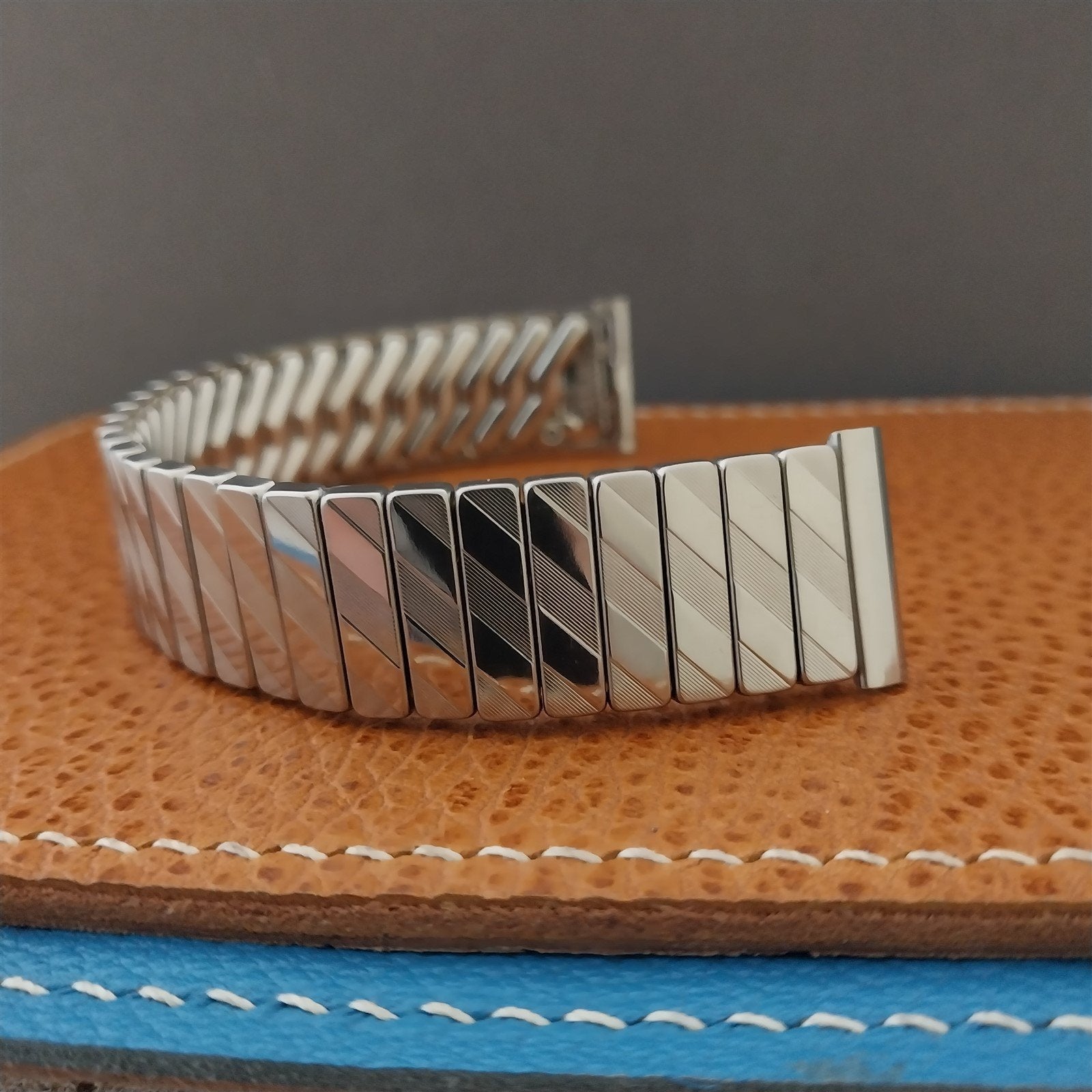 Vintage Eton 17.2mm 17mm 16mm Stainless Steel Expansion Unused 1950s W ...