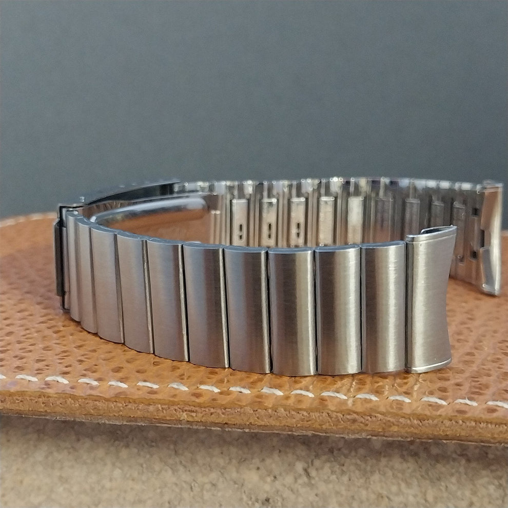 Vintage 19mm 18mm Stainless Steel Bar Link Kreisler Stelux Unused Watc ...
