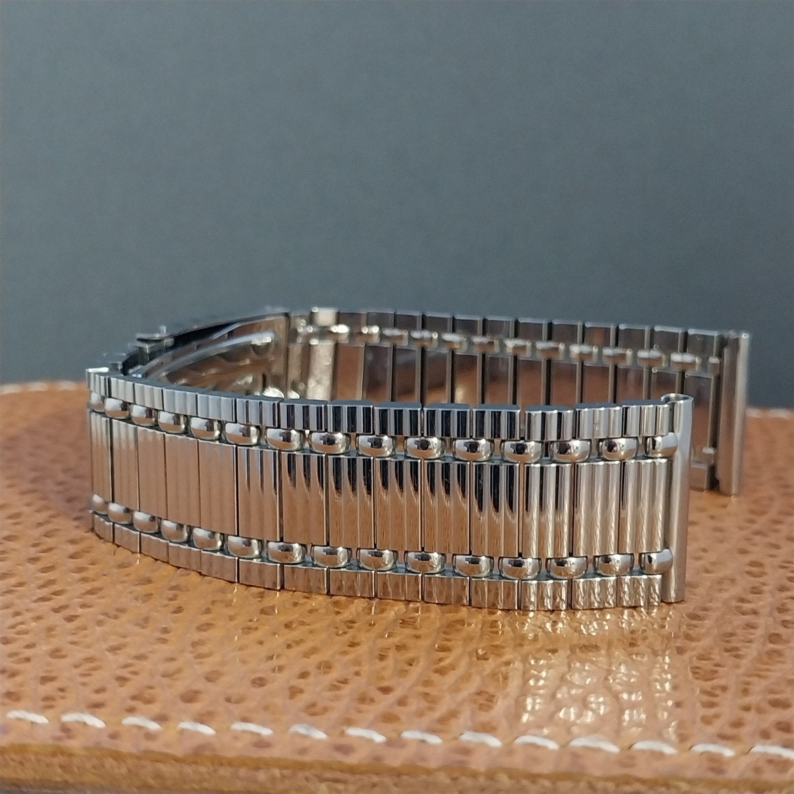 Vintage 17.2mm 17mm Stainless Steel Kreisler Stelux Unused nos 1960s W ...