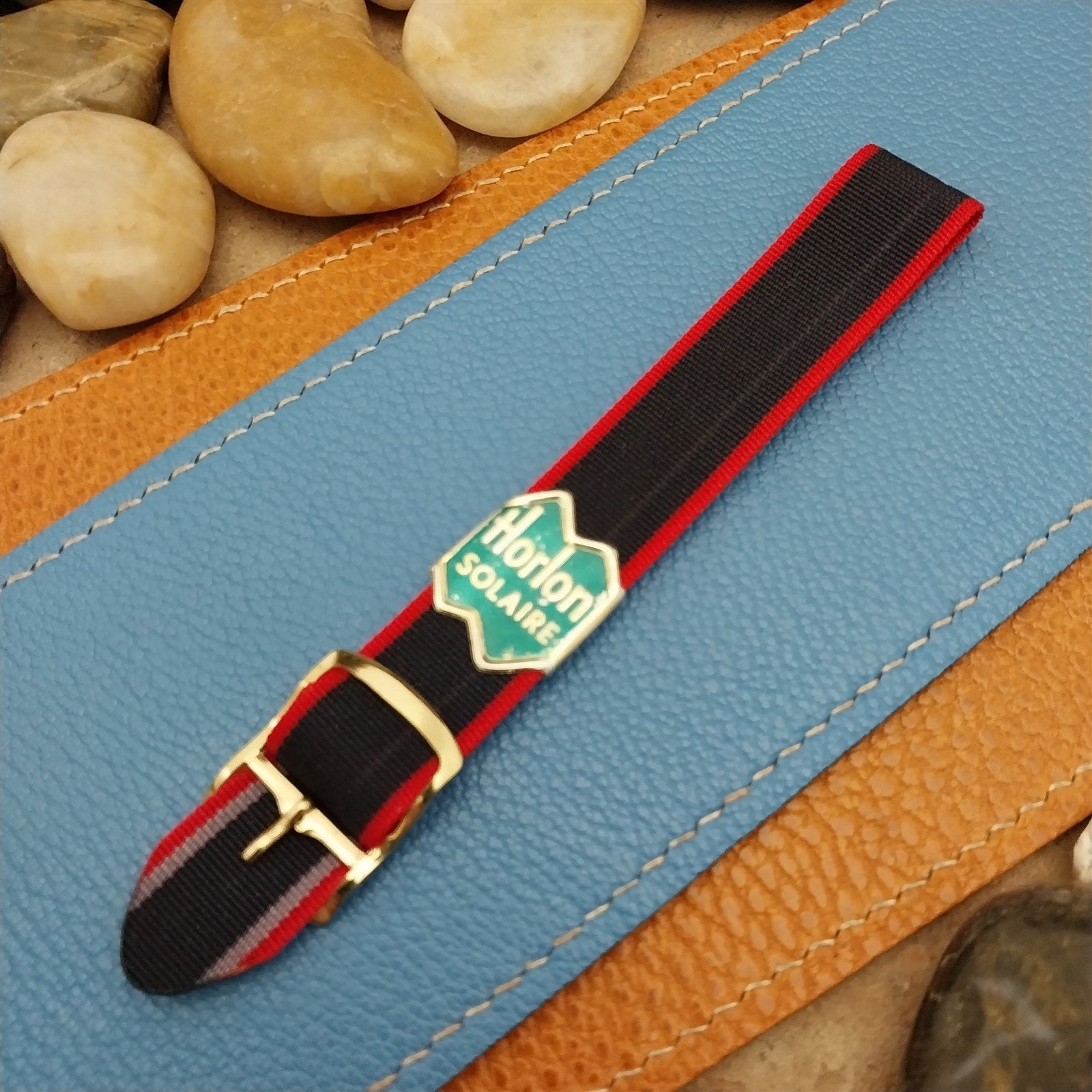 Vintage 16mm Striped Perlon Classic Single Pass Reversible NOS 1960s W ...