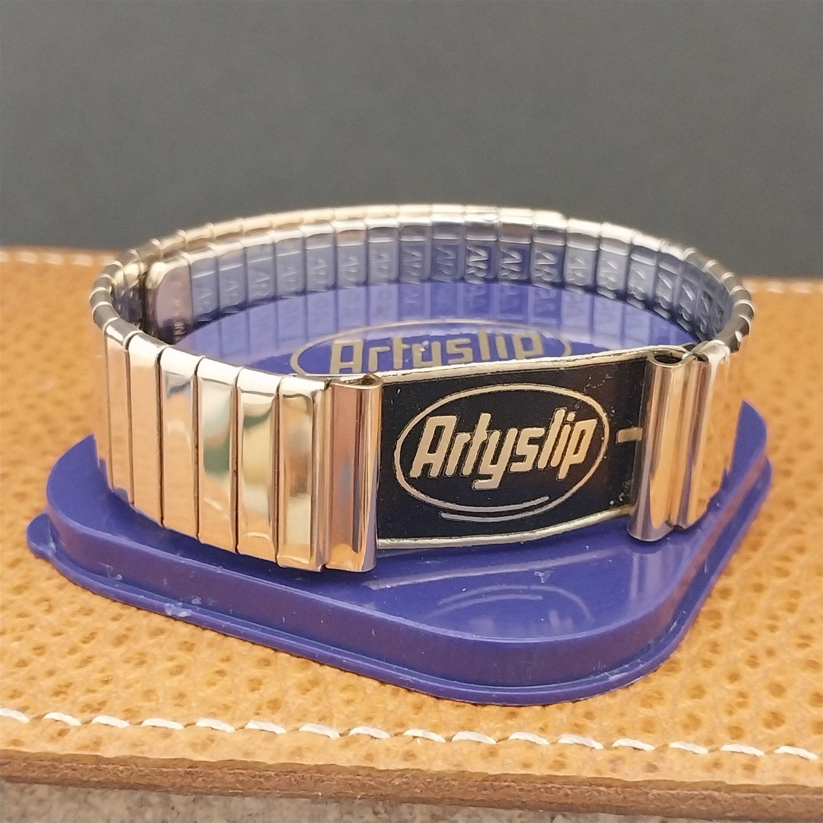 Vintage 16mm Yellow RGP West German ArtySlip Military Cuff nos 1950s W ...