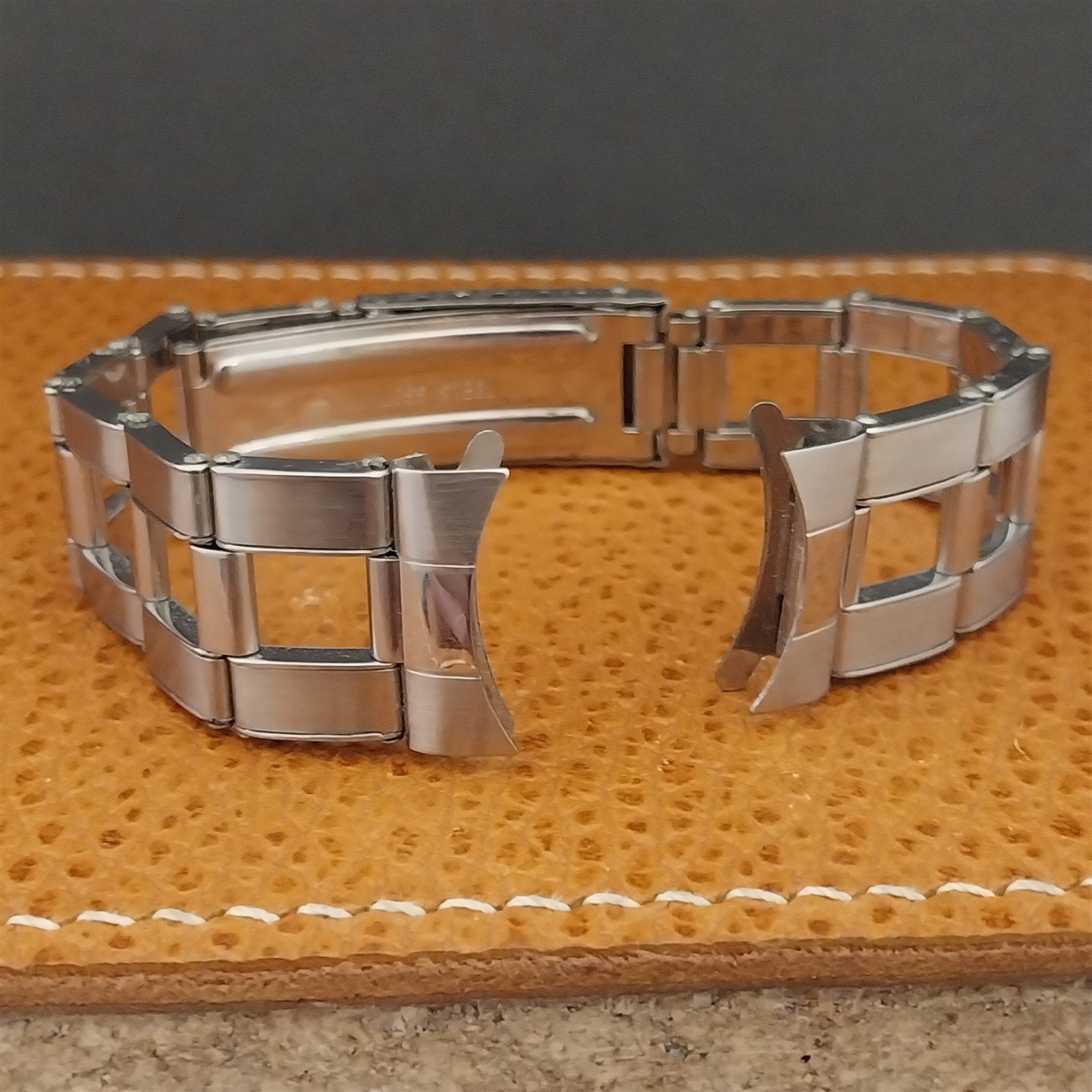 Vintage 17.2mm Stainless Steel Rivet Ladder Link Classic Unused 1960s ...