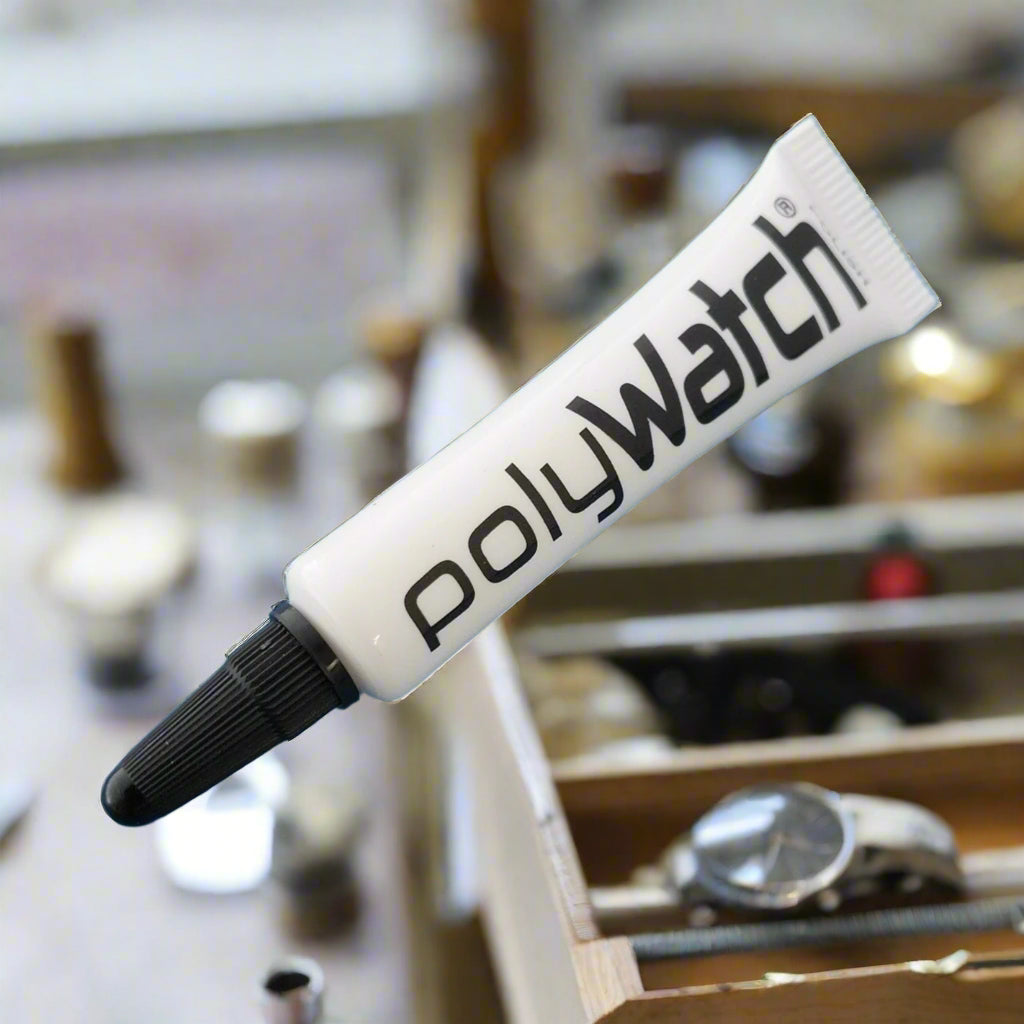 Polywatch 5g tube Vintage Watch Acrylic Plexi Crystal Scratch Remover ...