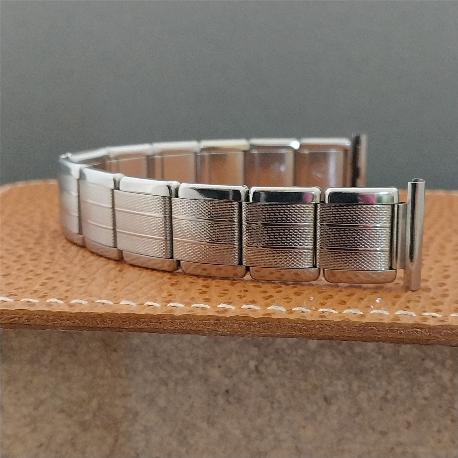 18mm 17mm 16mm Fischer Stainless Steel Wire Lug Unused Vintage Watch B ...