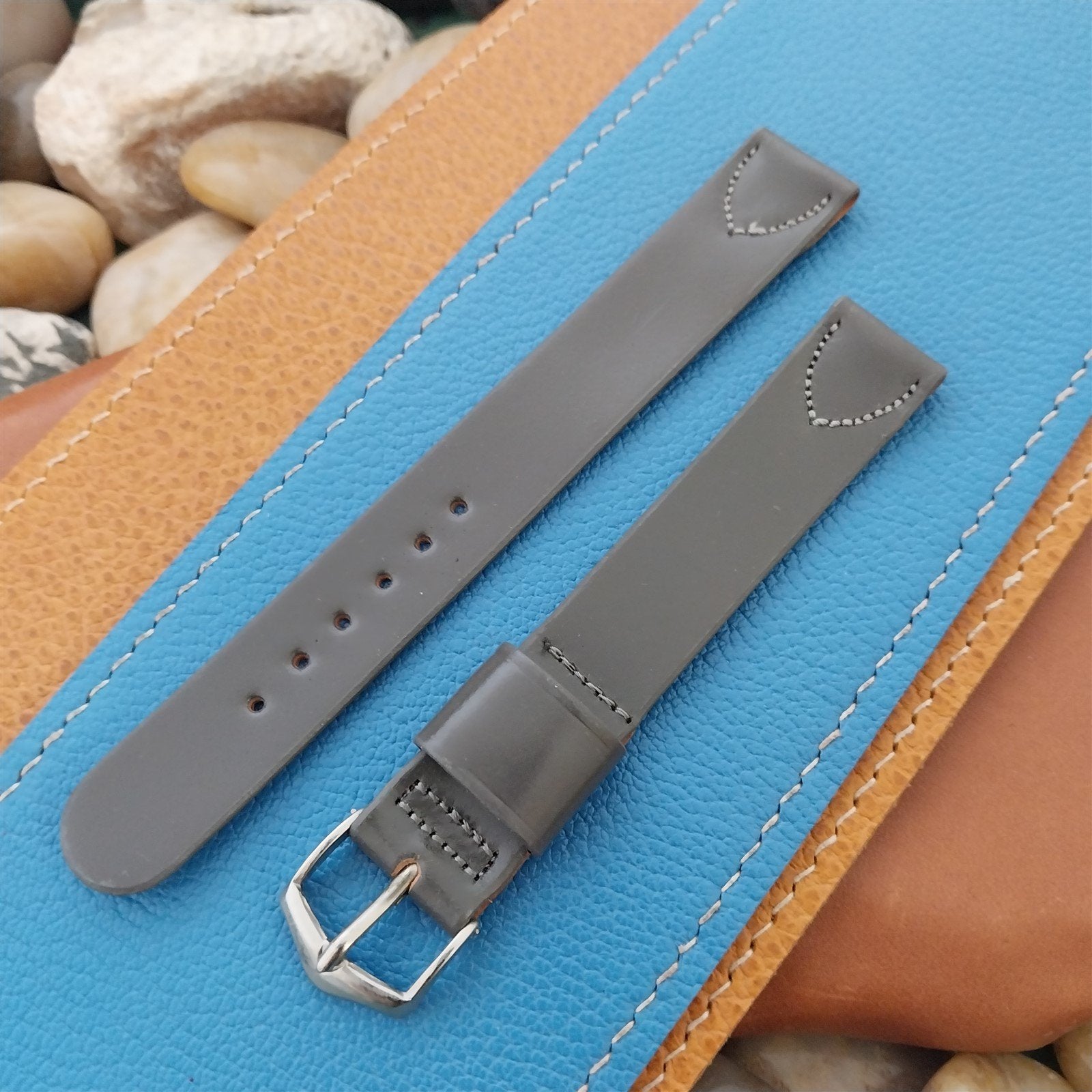Vintage 16mm JB Champion Long Classic Gray Shell Cordovan nos 1950s Wa ...