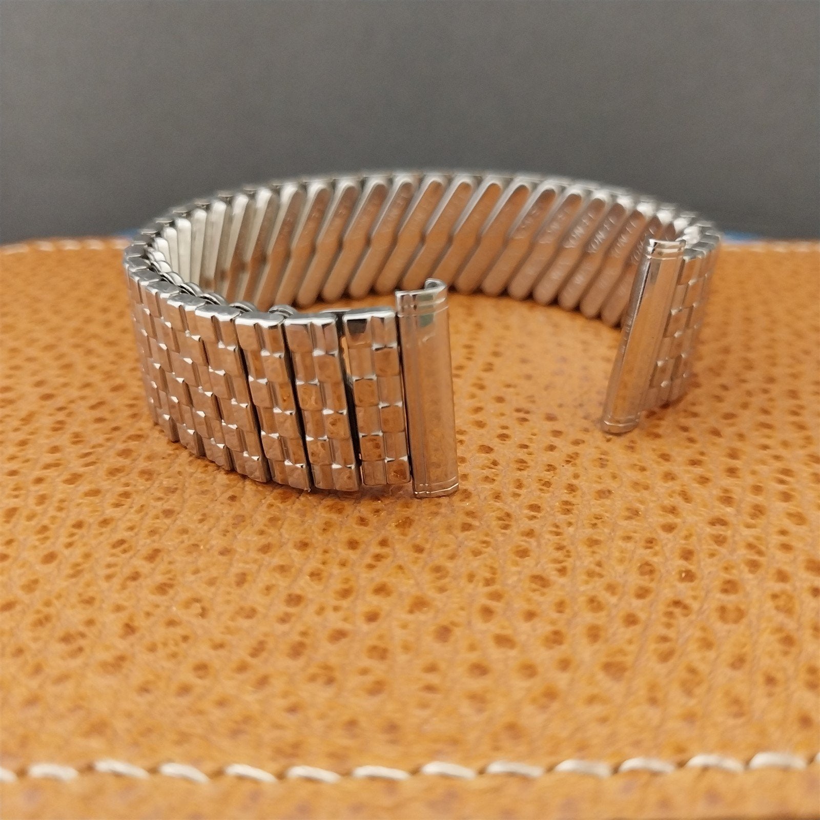 1960s Lenox Stainless Steel New Old Vintage Watch Band nos 19mm 18mm 1 ...
