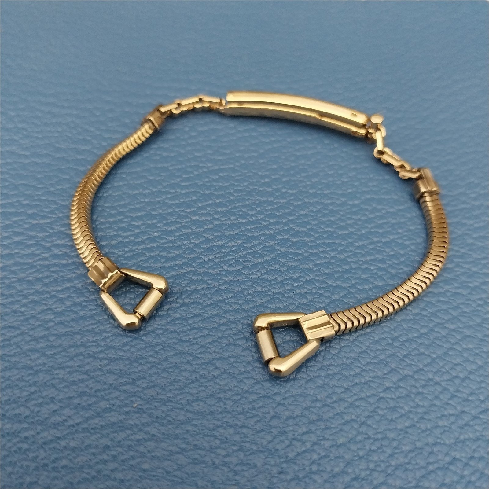 Gemex 12k Yellow Gold-Filled Ladies NOS 1950s Vintage Cocktail Watch B ...
