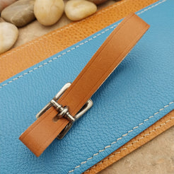 Tan English Bridle Leather Vintage Pocket Watch Fob Strap & Premium So ...