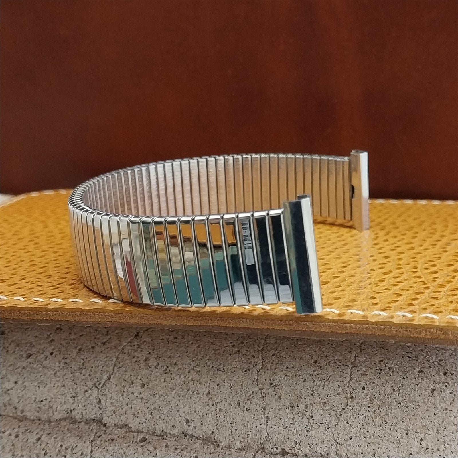 Forstner USA Long Expansion nos 1960s Vintage Watch Band 19mm 18mm 16m ...