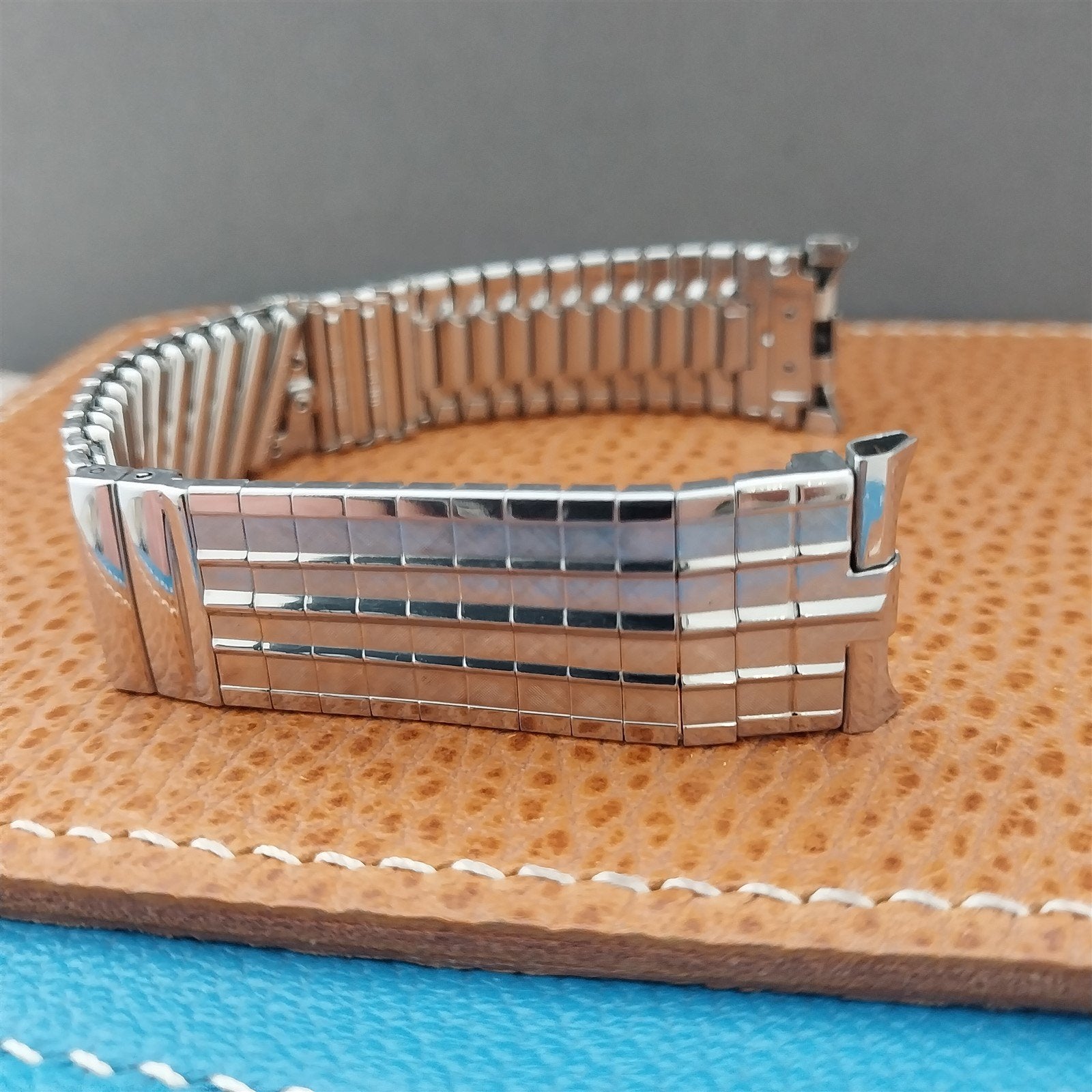18mm 19mm 1960s Stainless Steel Mid-Century Gemex nos Classic Vintage ...