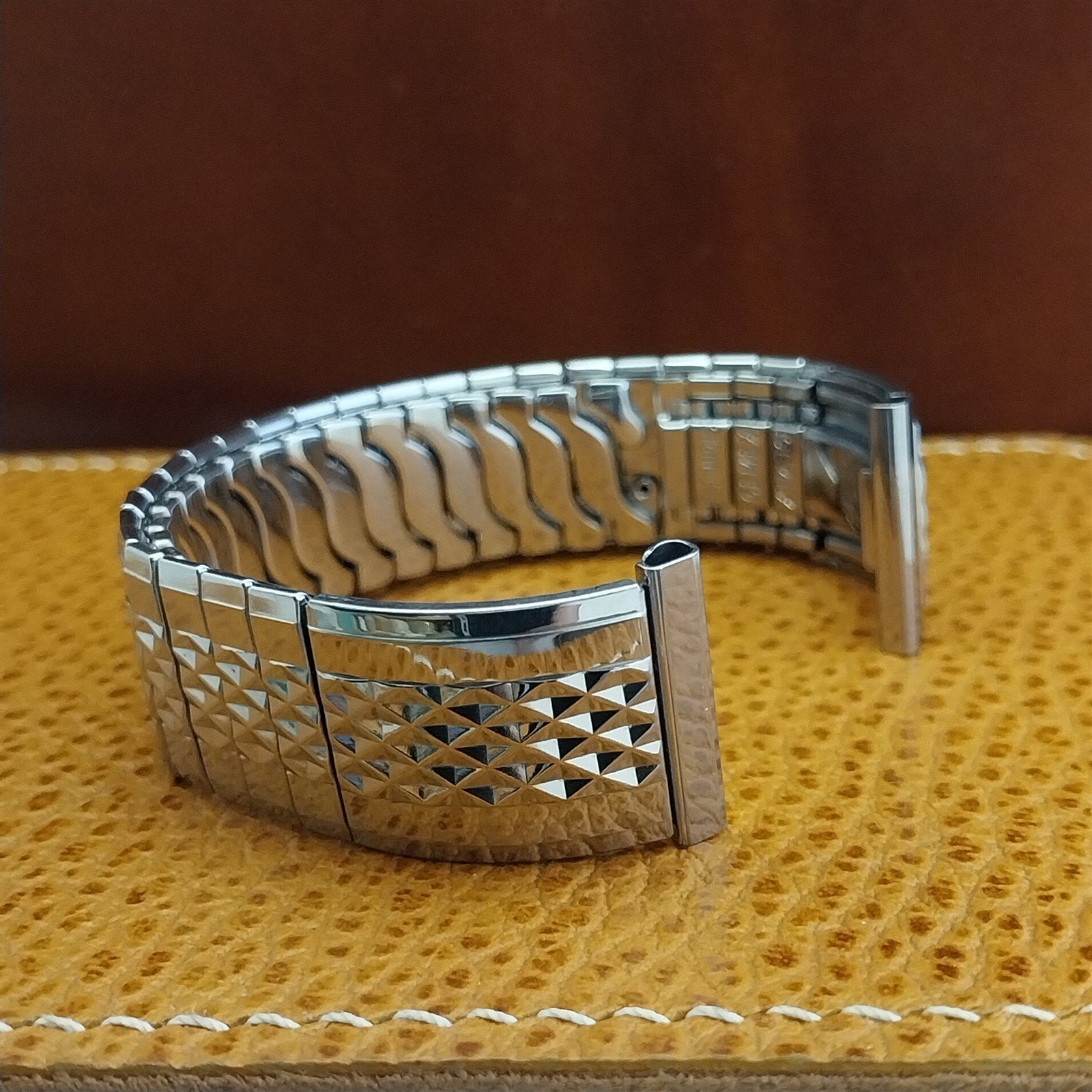 Gemex USA Classic Stainless Steel nos 1950s Vintage Watch Band Unused ...