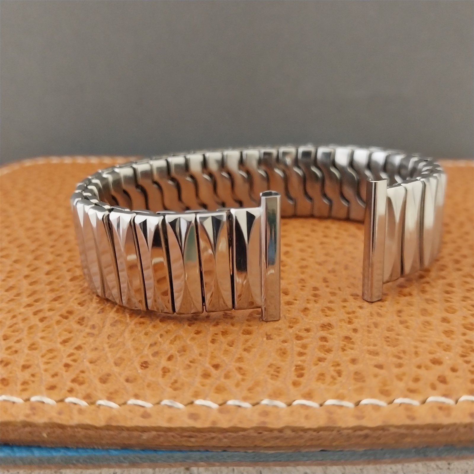 1950s Vintage Watch Band 19mm 18mm Pontiac Chevalier Stainless Steel E ...